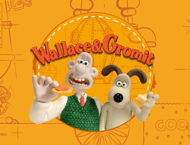 Wallace & Gromit Pin Badges and Patches | Pawprint